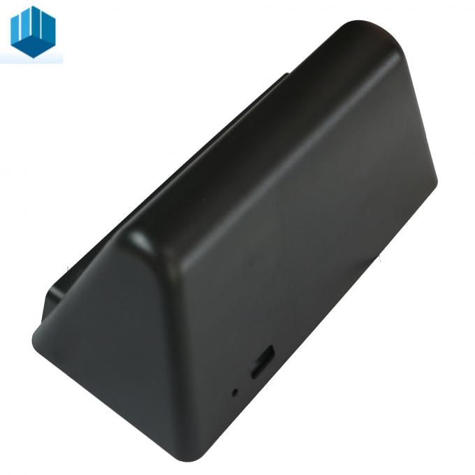 PA Custom Injection Molding Black Plastic Top Cover